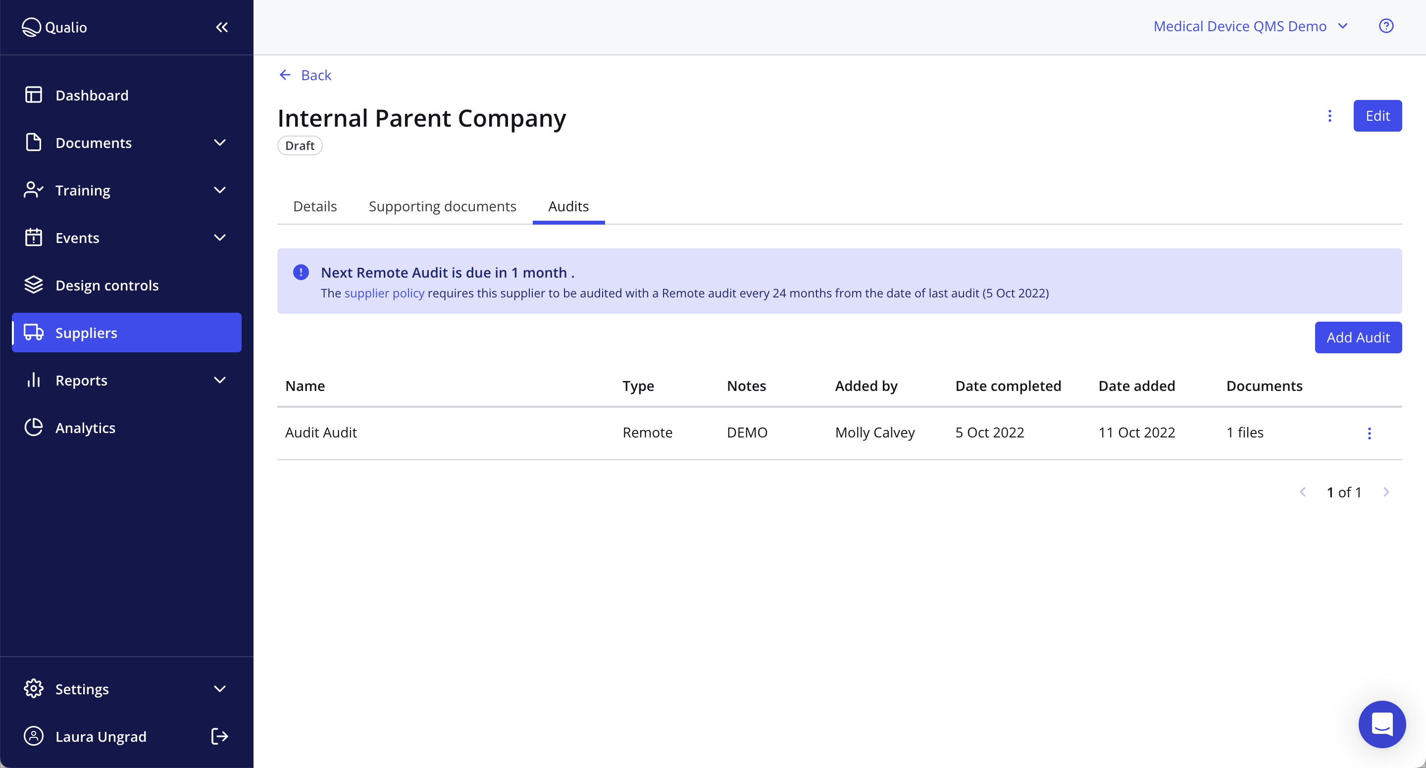 Supplier Quality Management Software Solution — Qualio